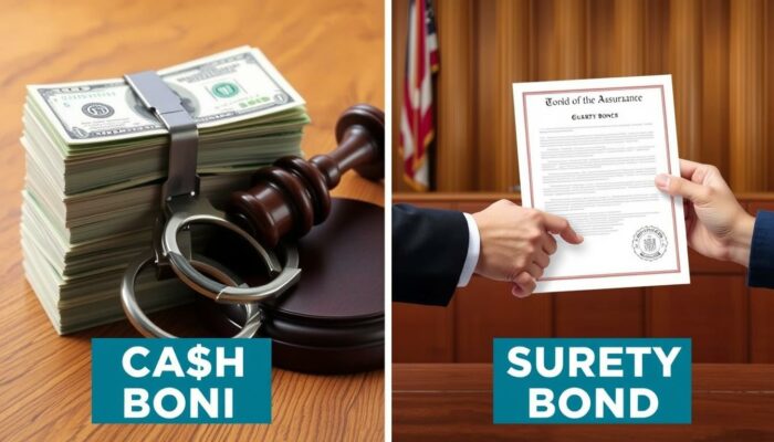 Armstrong Bail Bonds | Cash Bond vs Surety Bond: Differences Explained